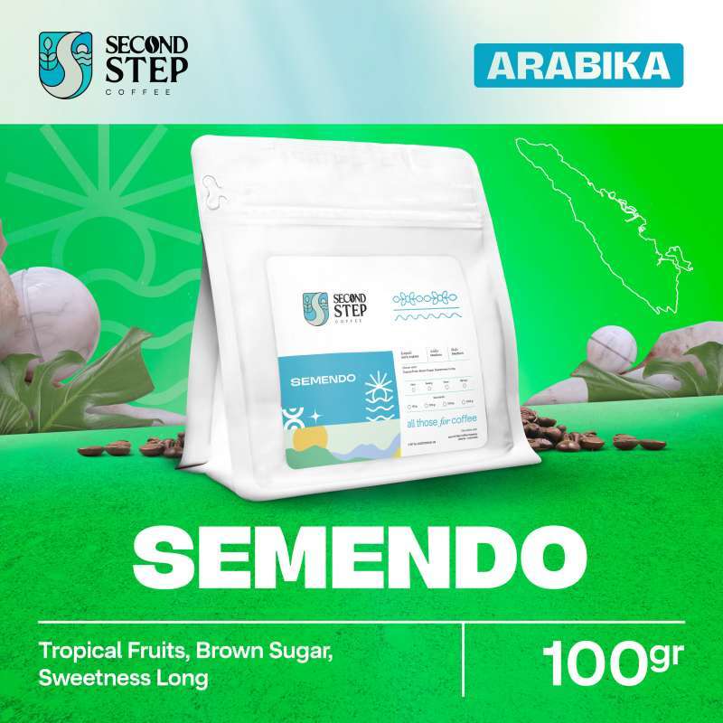 Promo Biji Kopi Bubuk Arabika Semendo Arabica Coffee Roast Beans 100gr ...