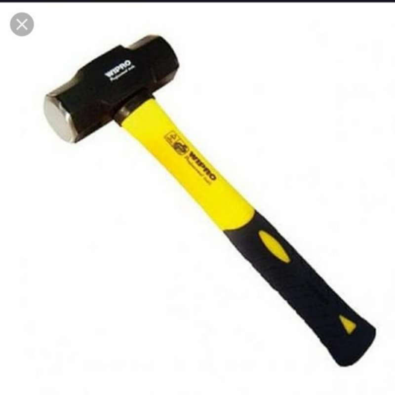 Promo Palu godam 10 LB / 5 kg Sledge hammer dengan gagang fiber wipro ...