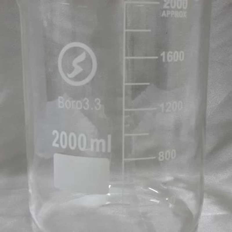 Promo Beaker Glass 2000Ml Rrc / Gelas Ukur Kimia 2 Liter Rrc Terbaik Diskon 26% di Seller ...