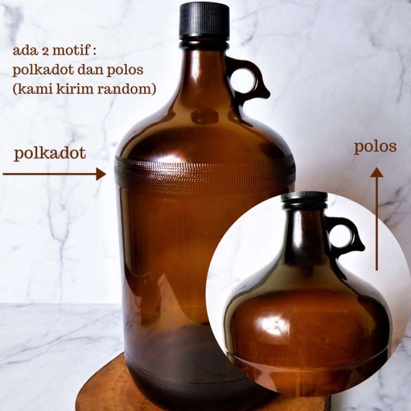 Jual HINOKI AMBER GROWLER BOTTLE 4000 ML | BOTOL WINE KACA BESAR 4 ...