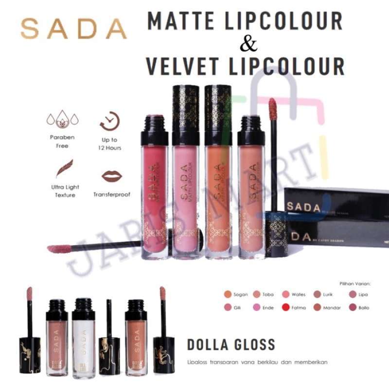 Jual Sada By Cathy Sharon Liquid Matte Lip Tint Lipcolour Lipmatte ...