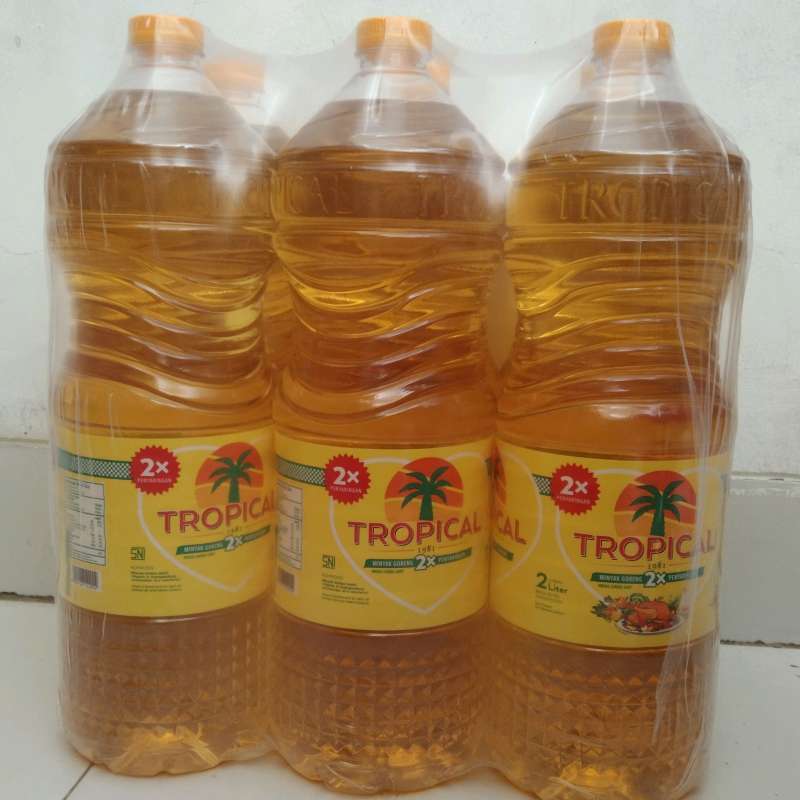 Jual Minyak Goreng Tropikal Botol [2liter X 6 Botol/ Krat] Di Seller ...