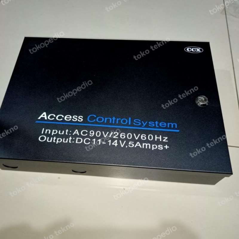 Promo Access Control Power Supply 90v - 260v 5A with Battery Connector ...
