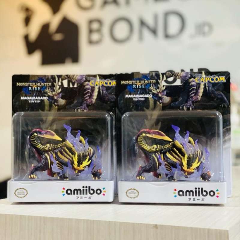 Promo Amiibo Monster Hunter Rise 3 Set ( Magnamalo , Palico , Palamute ...