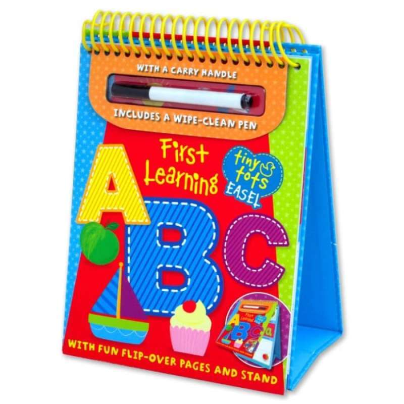 Promo Tiny Tots Easel First Learning Abc Wipe Clean Diskon 23% Di ...