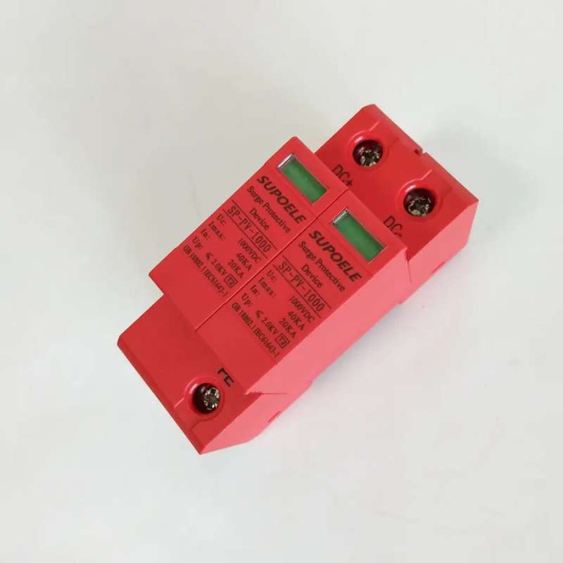 Promo SPD DC 1000V Surge Arrester Protect Device PV Solar Panel Surya ...