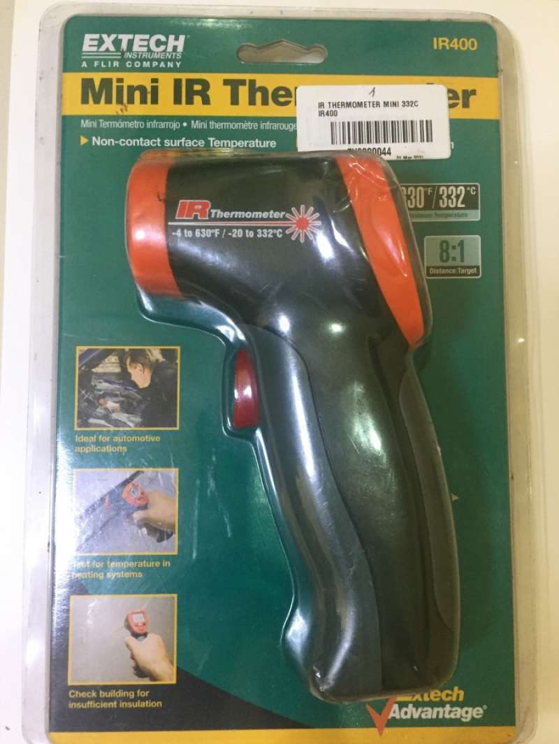 Promo Termometer Thermometer infrared mini gun laser mini extech Diskon ...