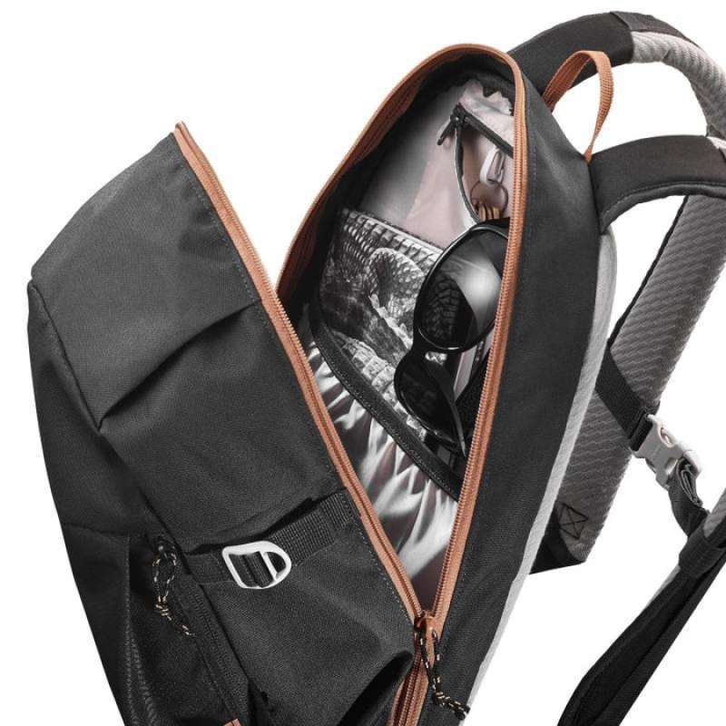 Jual Quechua Tas Ransel Hiking Nh100 20l Backpack Original - Carbon ...