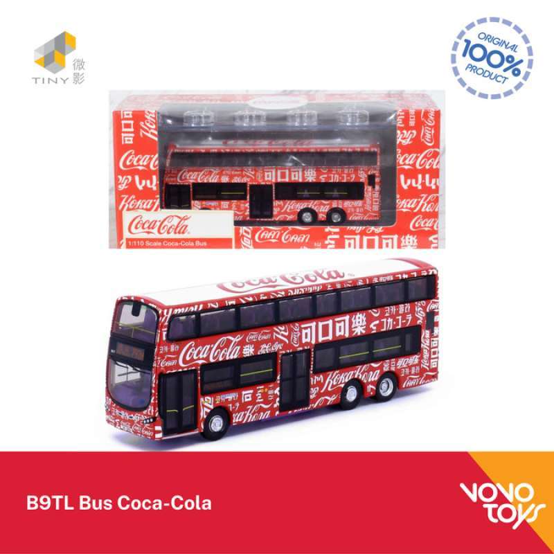 Promo Tiny Diecast B9TL Bus Coca-Cola COKE20 Diskon 23% di Seller ...