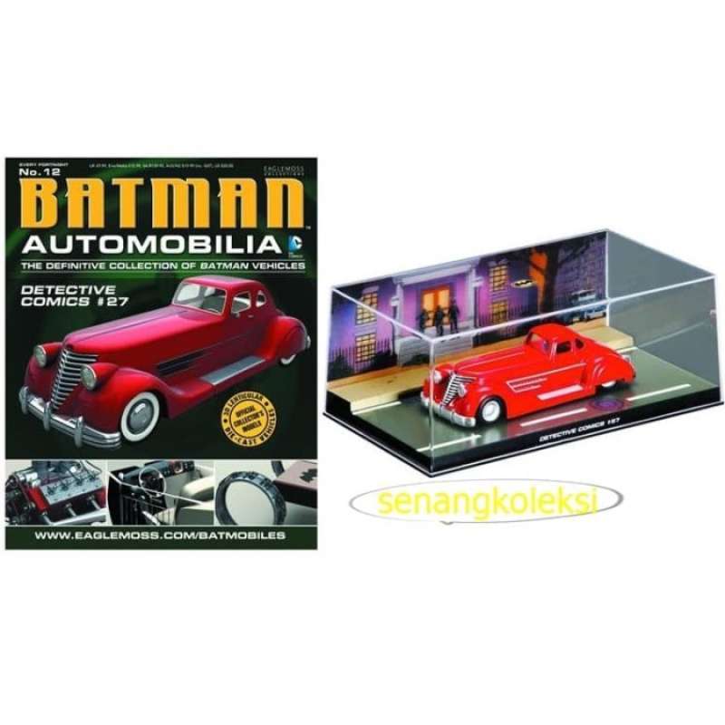 Jual Diecast Batmobile Detective Comics #27 Automobilia Collection Di ...