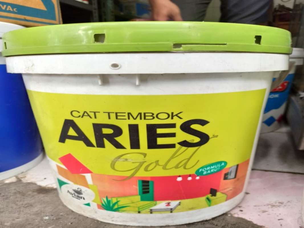 Promo Cat Aries Gold 18 kg Avian Tembok Interior Plafon - Semua Warna ...