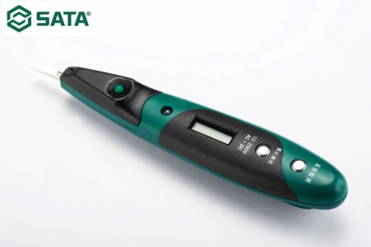 Promo Sata Tes Pen Digital 62602 - Digital Circuit Tester Led Flash Li ...