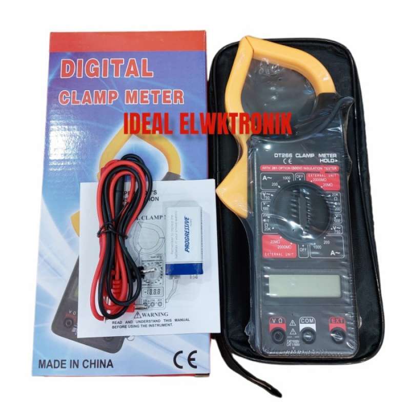 Promo TANG AMPERE DIGITAL dt266, DIGITAL CLAMP METER DT266 Diskon 23% di Seller Gamora store ...