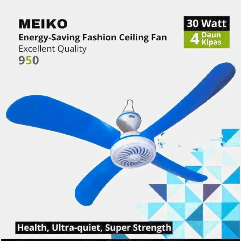 Jual Heli Fan 30w MEIKO Fashion Ceiling Fan MK-950 / Kipas Angin ...