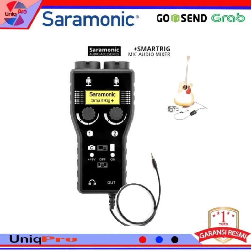 Promo Saramonic SmartRig Smart Rig + 2 Channel XLR Microphone Audio Mixer Diskon 23% di Seller ...