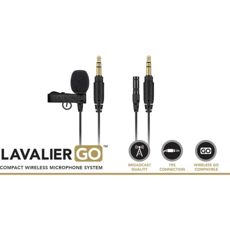 Promo Rode Lavalier Go Lavalier Microphone For Wireless Go Systems ...