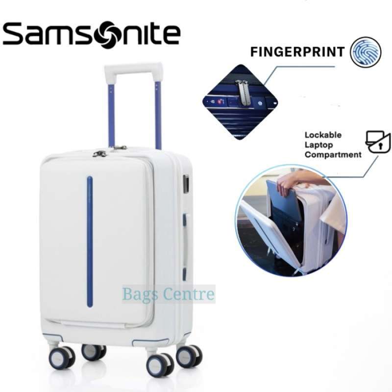 Promo Samsonite Koper Beamix FINGERPRINT Cabin 20 Inch Access Laptop ...