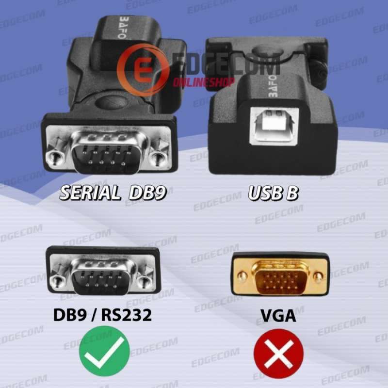 Promo BAFO USB to RS232 Serial DB9 Male Adapter 1,5 Meter BF-810 ...