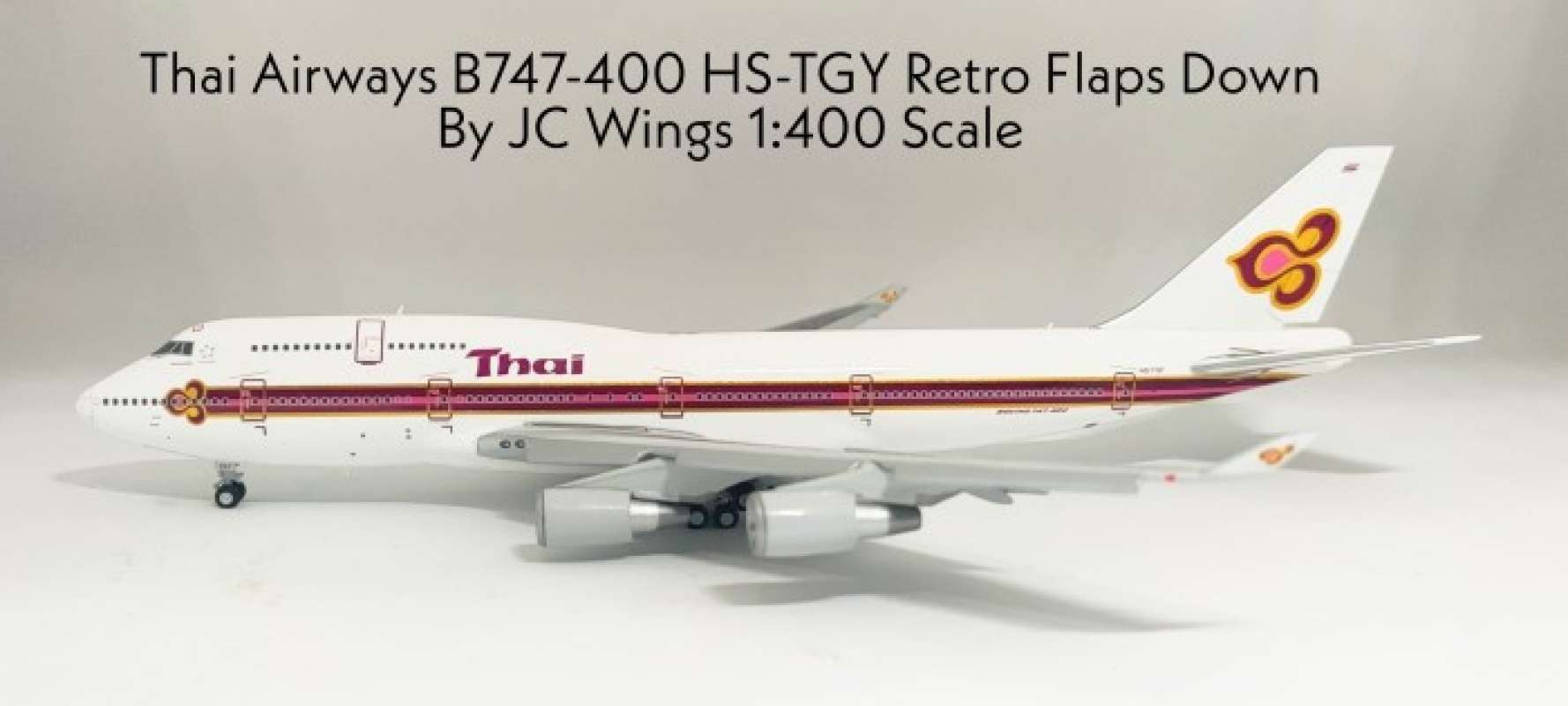 Jual Thai Airways B747-400 Hs-tgy Flaps Down By Jc Wings Di Seller Qairina Store - Cengkareng ...