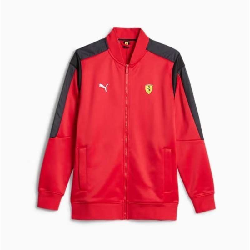 Promo Jaket Ferrari Race Mt7 Track Jacket Rosso Cors 620936 02 - L ...