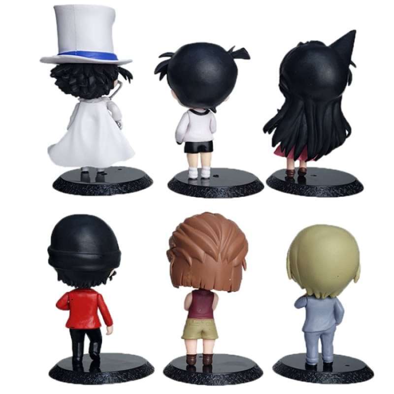 Promo Detective Conan Set Figure / Pajangan Mainan Shinichi Kudo Kaito ...