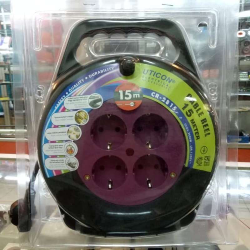 Promo Kabel Roll 15m / Kabel Roll 15 Meter Uticon Sni Cr-2815 Diskon 23 ...