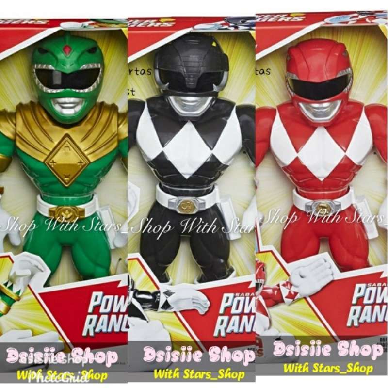 Promo Playskool Power Rangers Mega Mighties Poseable Figure Toys Diskon ...