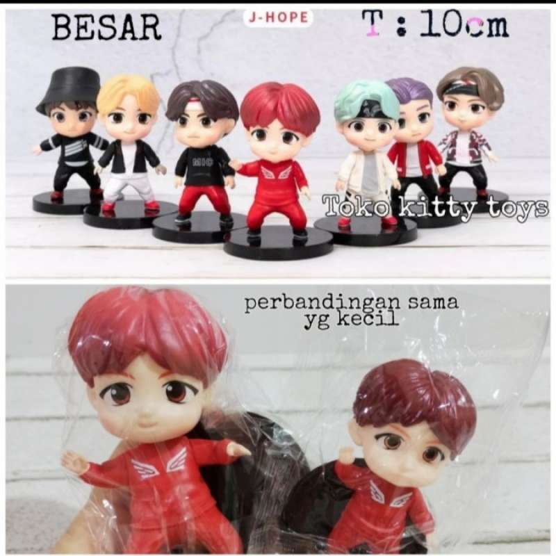 Promo ACTION FIGURE BTS BT21 TINYTAN ARMY BANGTAN BOYS KPOP ID SIZE BESAR Diskon 23% di Seller ...