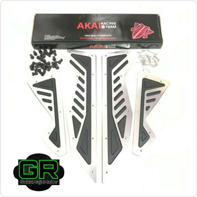 Promo Bordes Karpet Pijakan Kaki Merk Akai Racing Terbaik - Silver ...