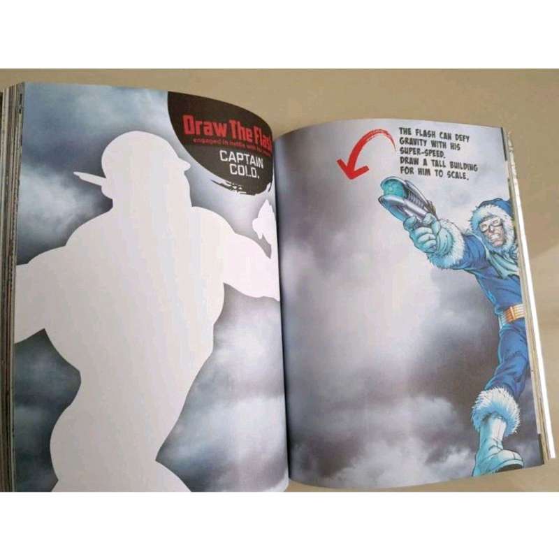 Jual JUSTICE LEAGUE DRAW DEFEND CREATE SKETCHBOOK DC COMIC BUKU SKETSA ...