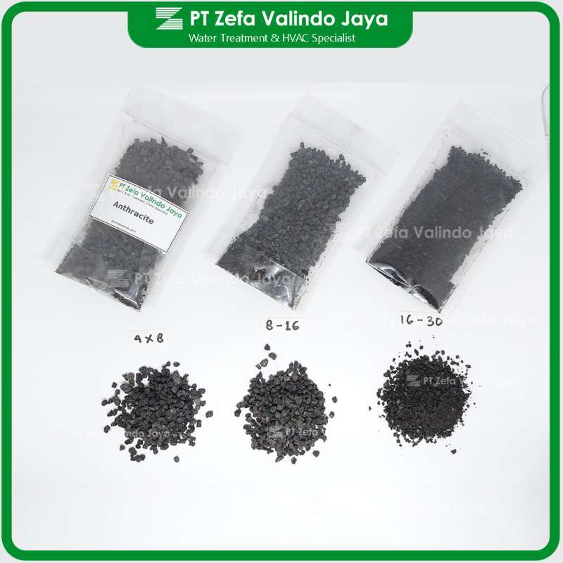 Jual Antrasit Anthracite Media Filter Air berbagai ukuran mesh - 8 - 16 ...