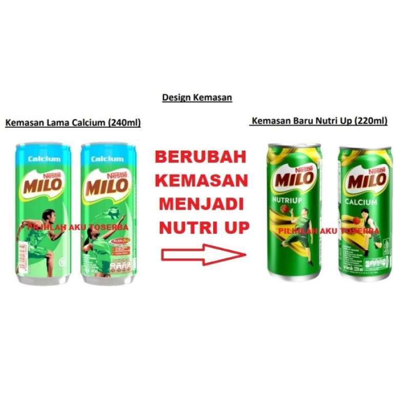 Promo Susu Milo Kaleng Coklat Nutri Up Calcium - 220 Ml ( Harga 6 ... Promo Susu Milo Kaleng Coklat Nutri Up Calcium - 220 Ml ( Harga 6 ...