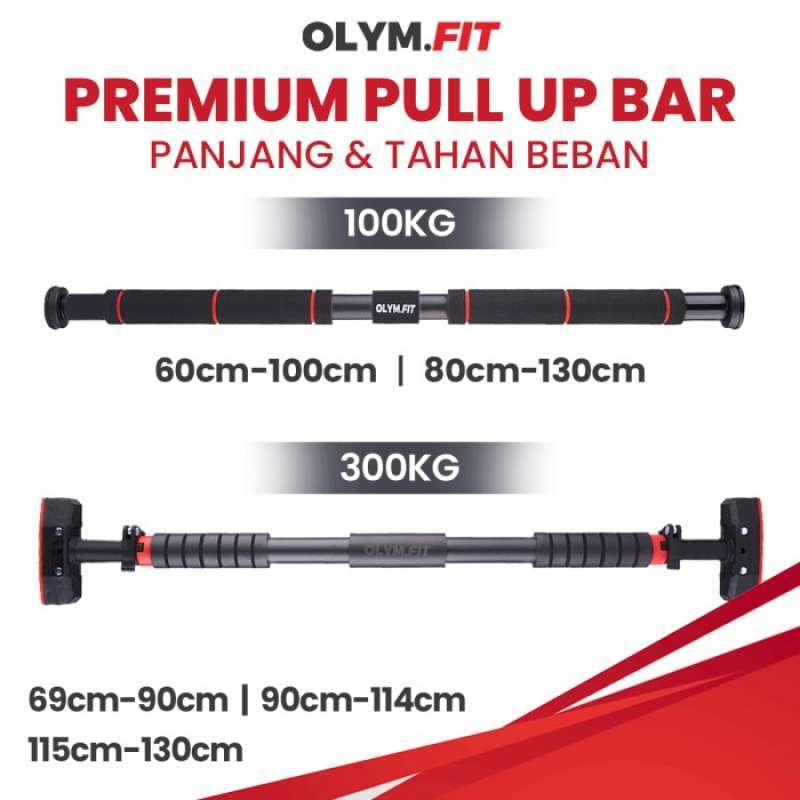 Promo Terlaris 300 Kg Pull Up Bar Dinding Tanpa Bor Dinding Chin Up Bar ...