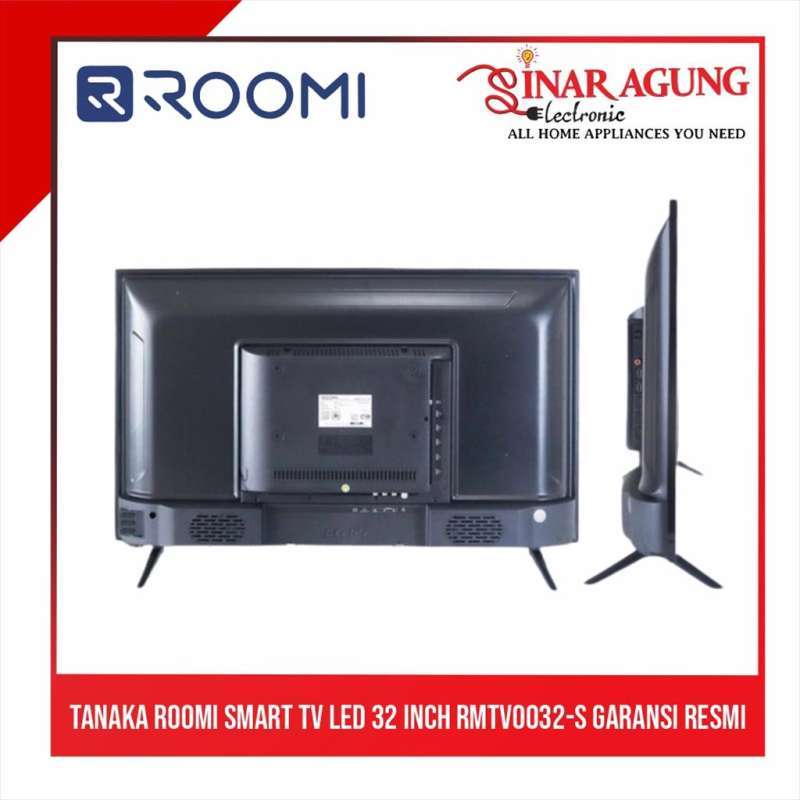 Promo Smart Tv Led 32 Inch Digital Tanaka Roomi Rmtv0032-s / Rm-tv0032s Garansi Resmi Diskon 13% ...