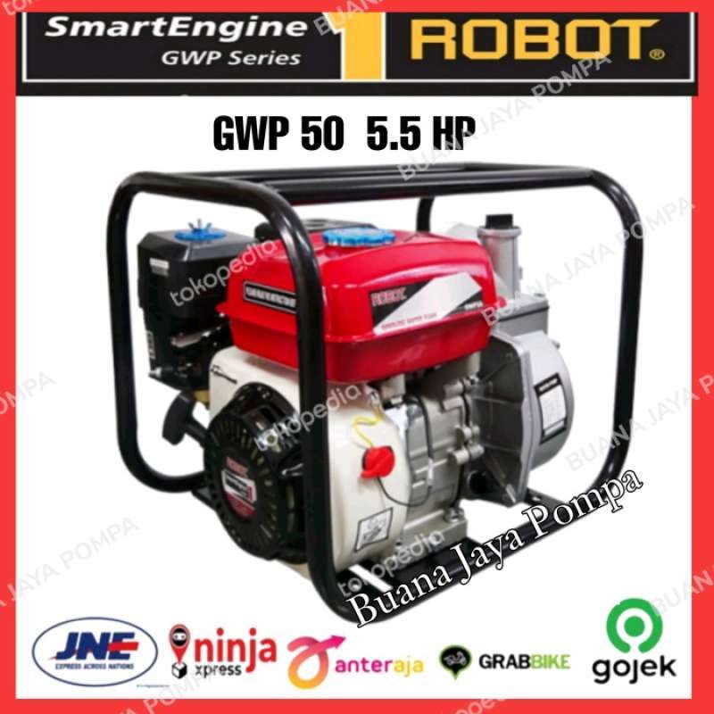 Promo Pompa Air Irigasi Alkon Robot Gwp 50 Smart Engine Alkon 2 Inch Bensin Diskon 23% Di Seller ...