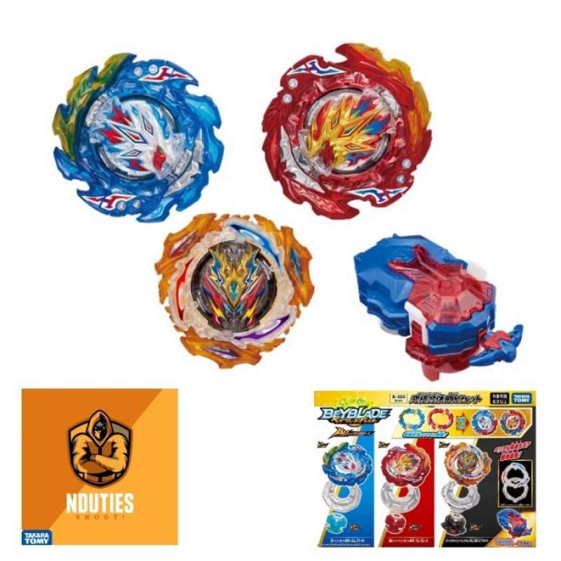 Promo Beyblade Burst BU B-203 Ultimate Fusion DX Set Takara Tomy ...