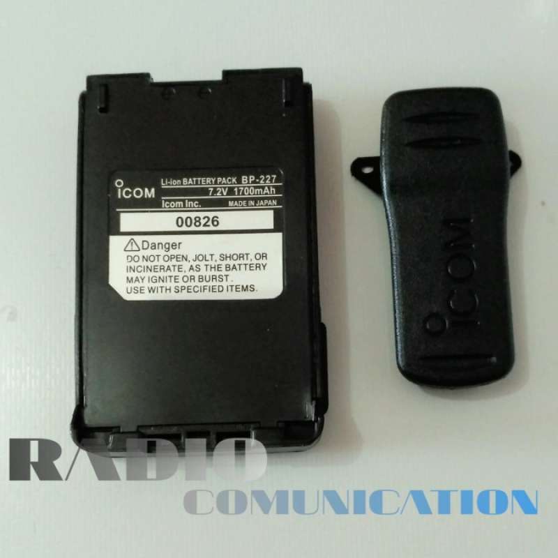 Promo BATTERY HT ICOM IC-V85 BP-227 A9 TERBAIK Diskon 3% di Seller SN ...