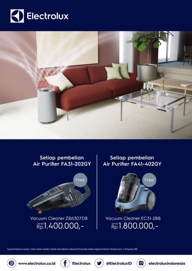 Promo Air Purifier FA31-202GY Diskon 23% di Seller Surota Aska ...