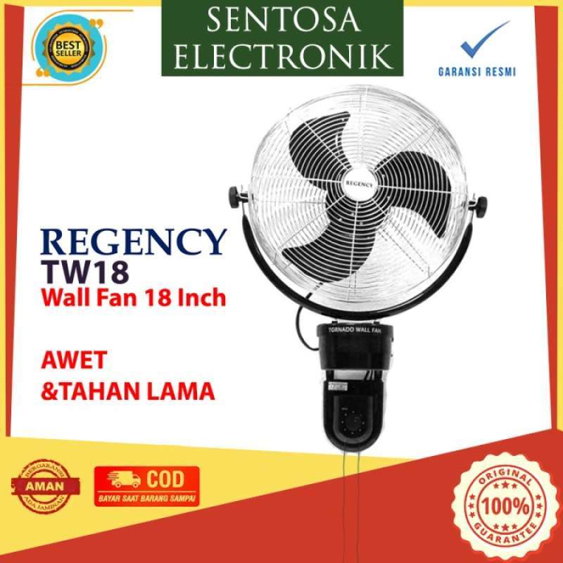 Promo Regency Kipas Angin Dinding 18 Inch / Tornado Regency TW18 Diskon ...
