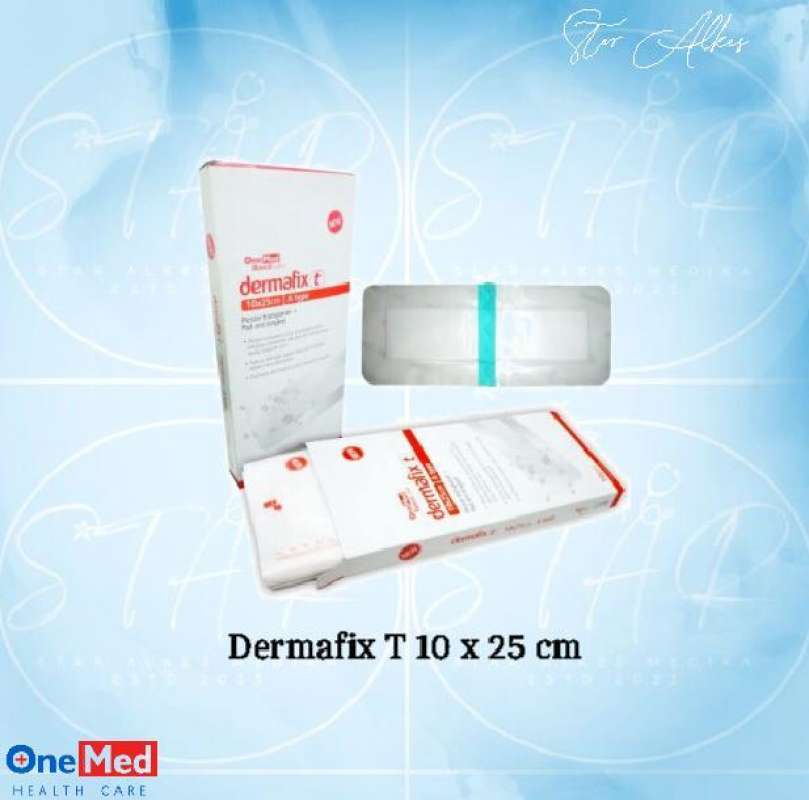 Jual Onemed Dermafix T 10x25 Cm Plester Luka Transparan/ Box Di Seller Star Alkes Medika - Mojo ...