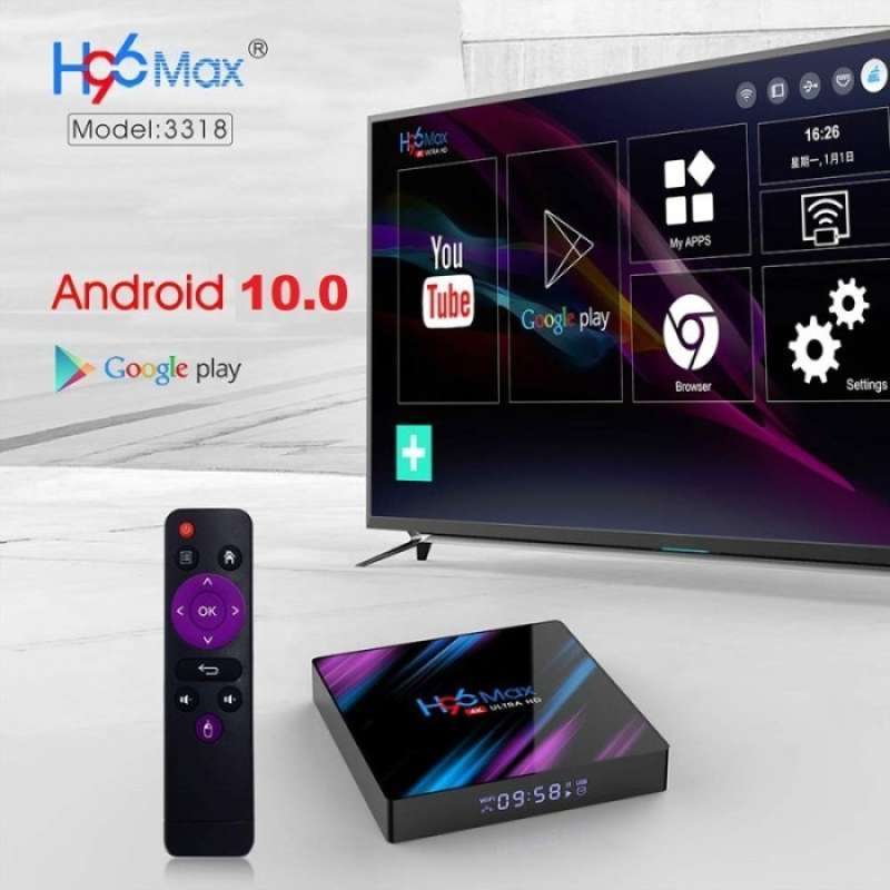 Promo Android Smart TV Box H96 Mini 4K Ultra HD Ram 2GB Rom 16GB Unlock ...