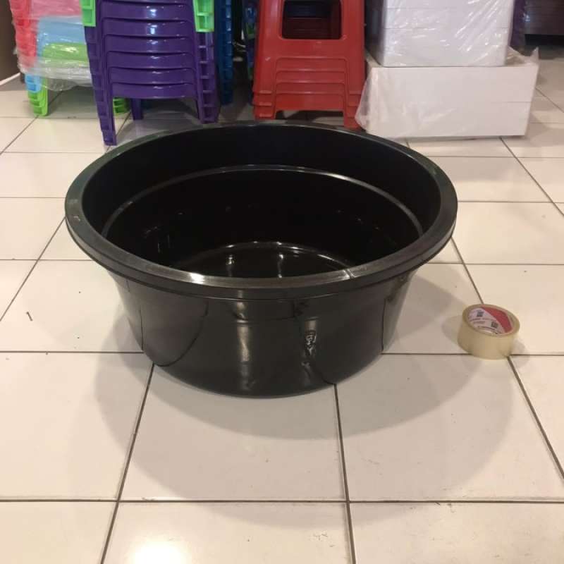 Jual SPECIAL BAK SERBAGUNA/BAK CUCI PLASTIK JUMBO 30 HITAM FRIEND di ...