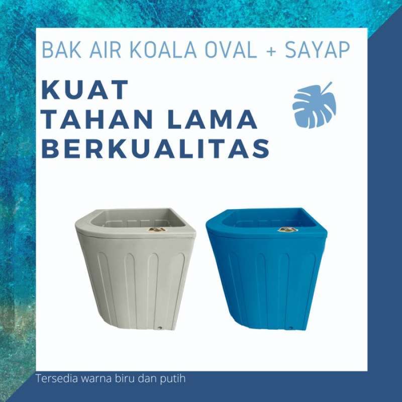 Jual Special Promo Bak Air Oval + Sayap Kuat Dan Berkualitas / Bak Air ...