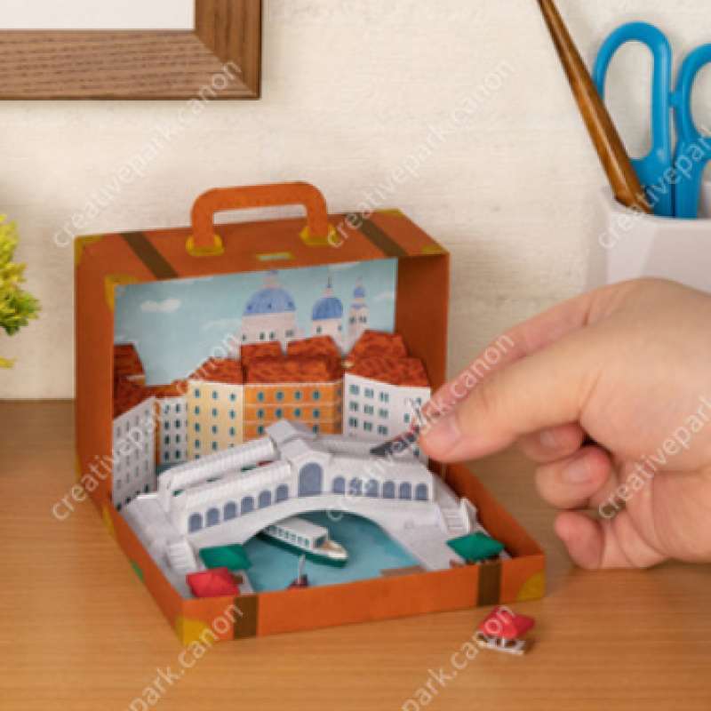 Promo KOPER VENESIA miniatur KERTAS DIY Papercraft mainan diorama ...