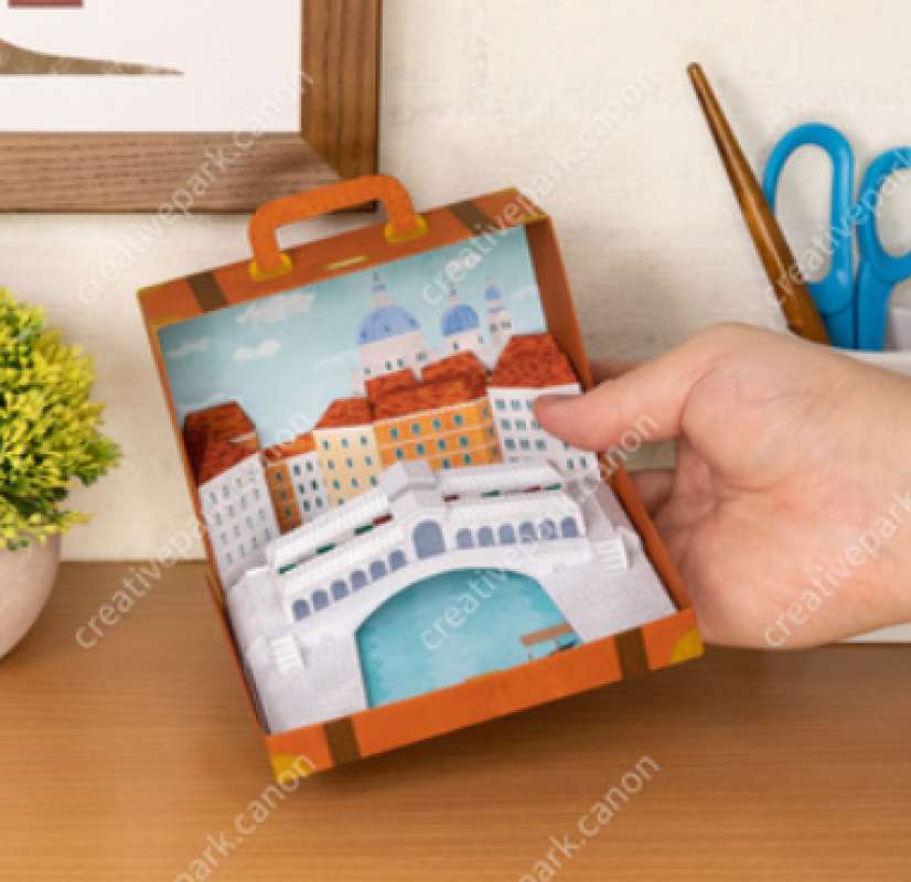 Promo KOPER VENESIA miniatur KERTAS DIY Papercraft mainan diorama ...