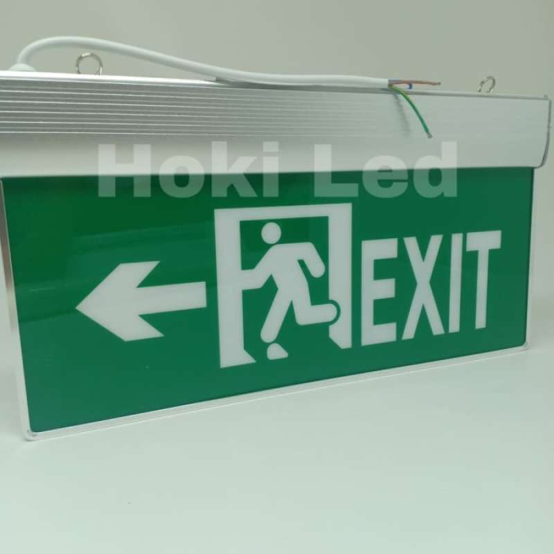Promo Lampu EXIT LED / Lampu Petunjuk Darurat / Emergency EXIT Lamp ...