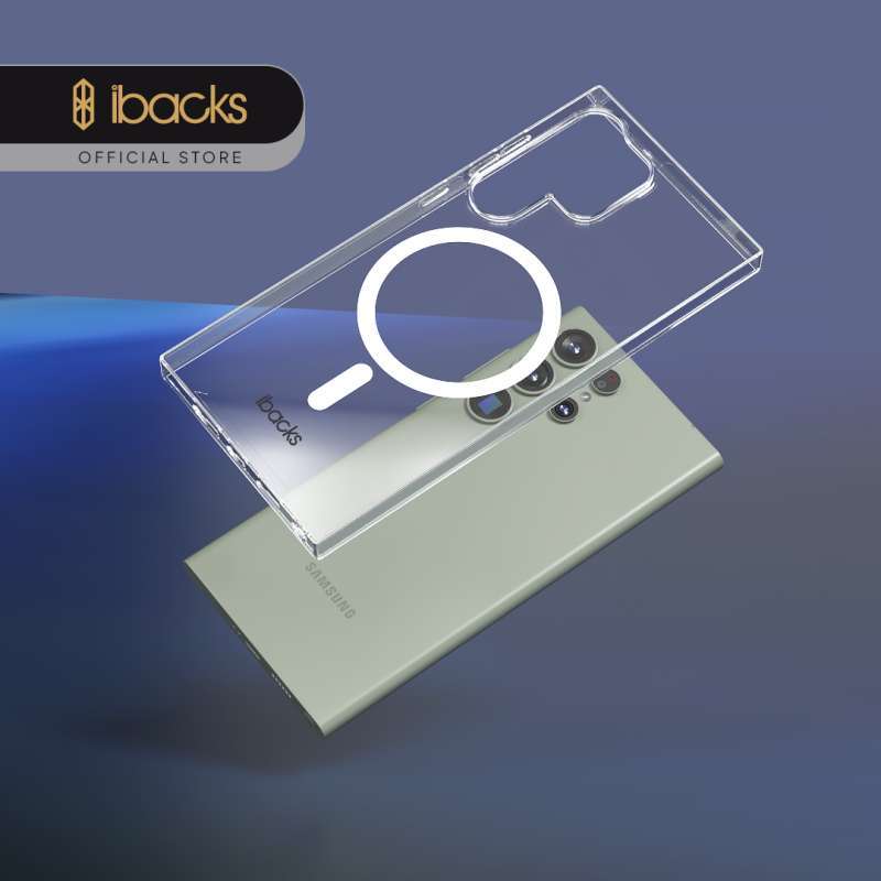 Jual Ibacks Mark3 Case Crystal Magnetic For Samsung S24 Series Casing ...