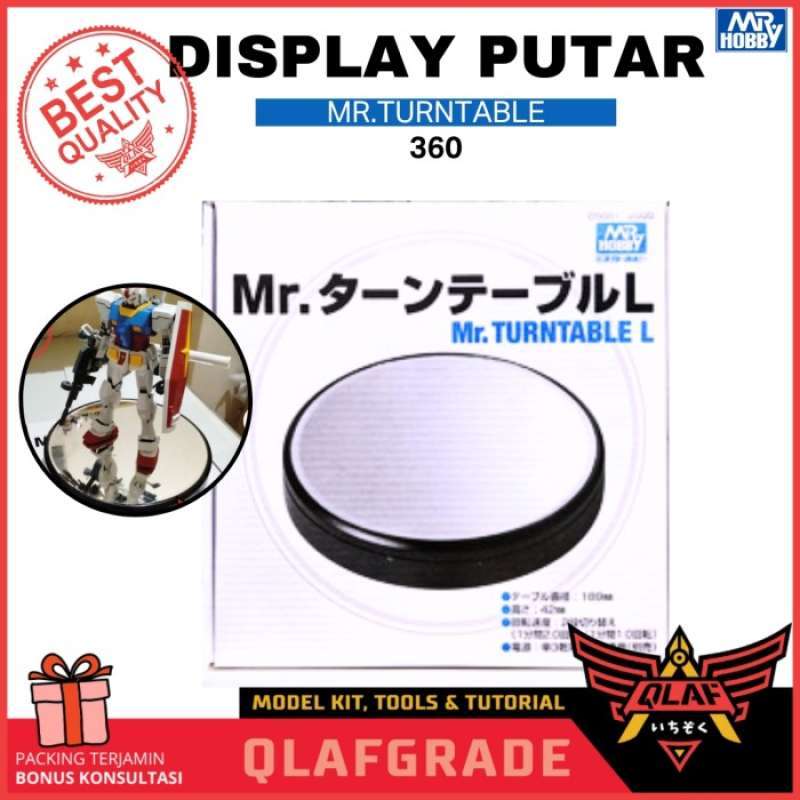 Promo ROTATING DISPLAY BEST QUALITY turn table stand putar 360 2speed ...