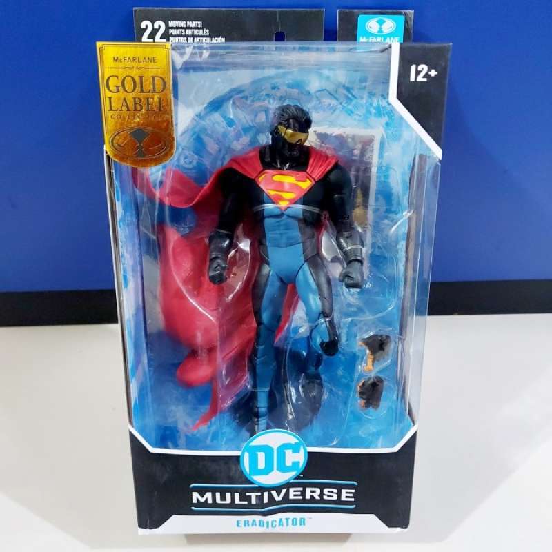 Promo Mcfarlane Toys Original Dc Multiverse Eradicator Gold Label ...