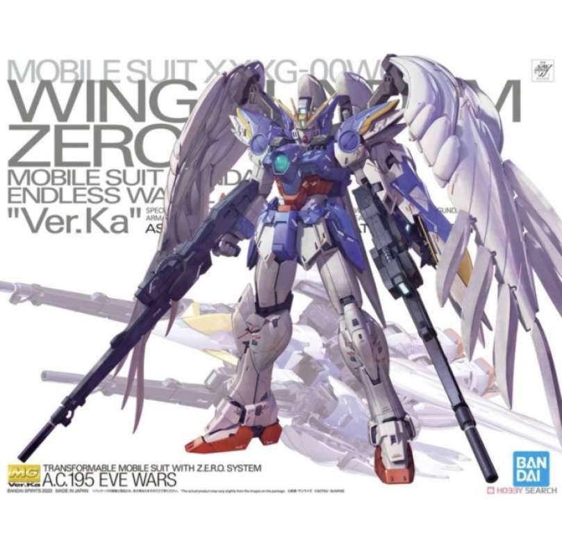 Promo Mg Wing Zero Gundam Ver Ka Diskon 23% Di Seller Kitchen Corner ...